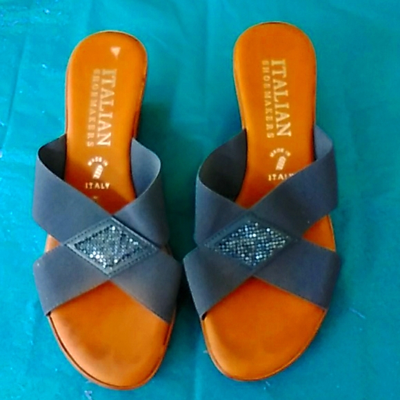 Italian Shoemakers | Shoes | Italian Shoemaker Womens Slides 34 | Poshmark